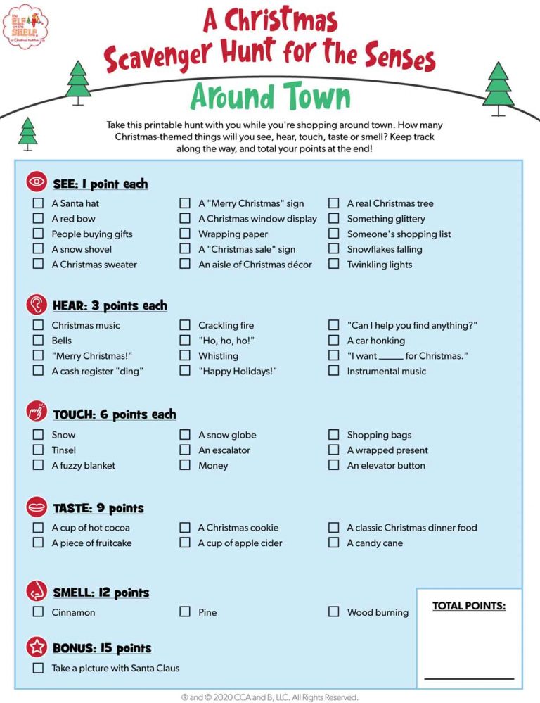 Top 9 Elf Scavenger Hunt Ideas - Santa's Christmas