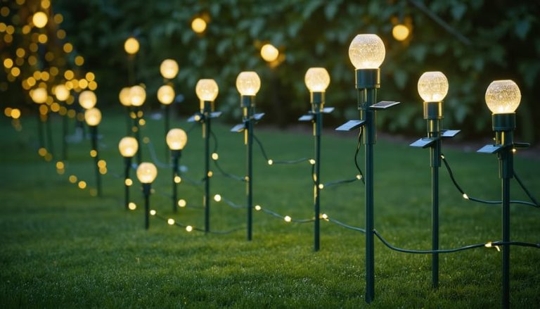 Transform Your Yard Into a Winter Wonderland With Solar Light Stakes ...