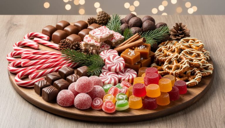 How a Christmas Candy Board Transforms Your Holiday Gathering - Santa's ...